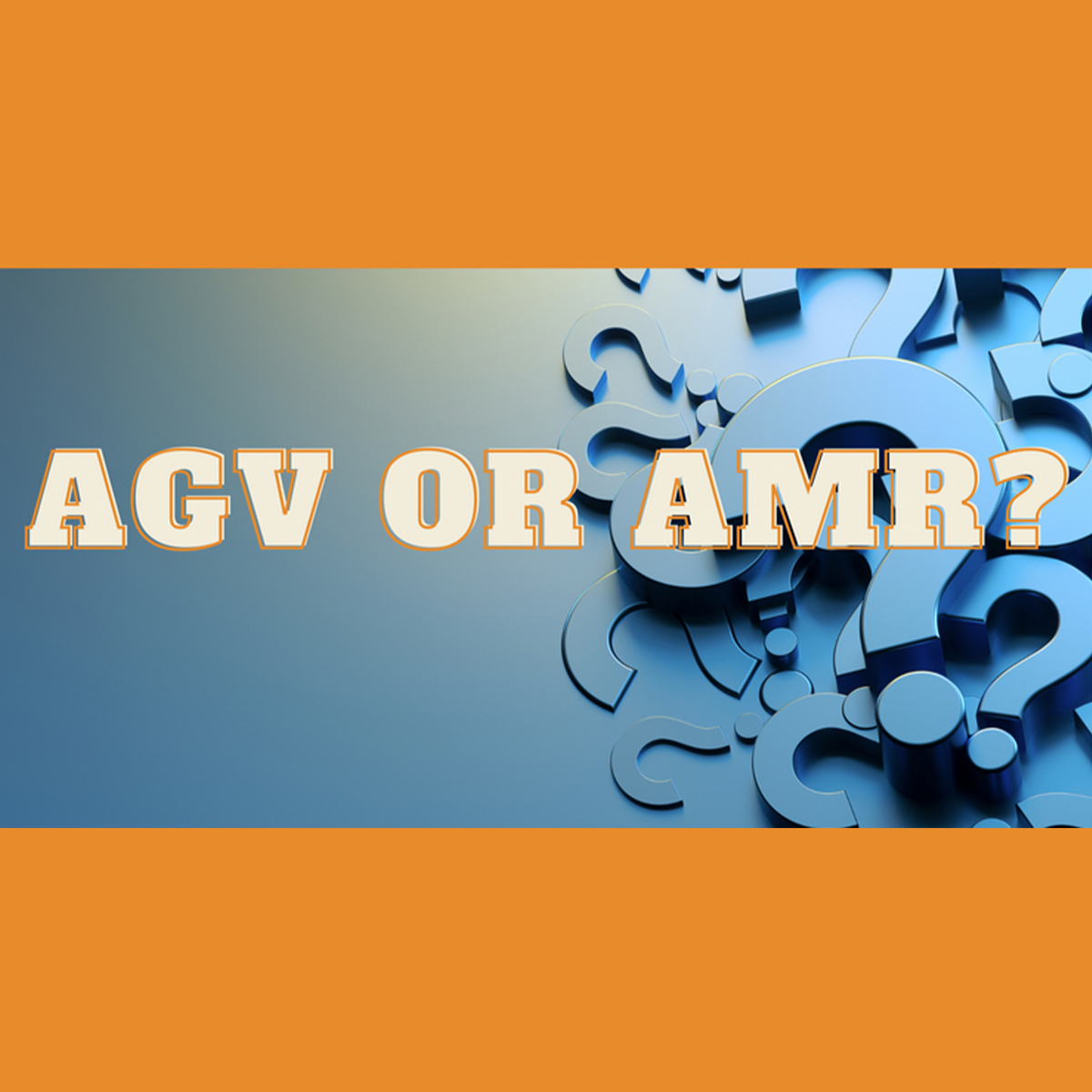 Key differences between AMRs and AGVs